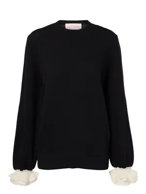 Valentino Garavani Virgin Wool Sweater - Black