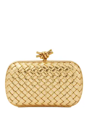 BOTTEGA VENETA Bottega Veneta Knot Intreccio Clutch