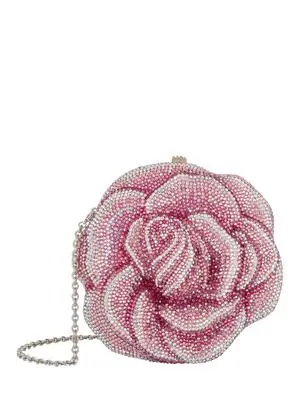 JUDITH LEIBER Judith Leiber Rose Romance Clutch Bag
