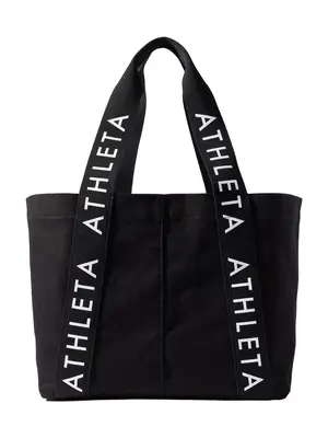 Athleta Athleta Logo Tote Bag Black