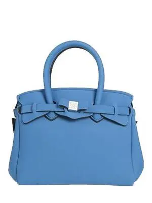 Save My Bag Handbag In Polyamide And Elastane - Blue