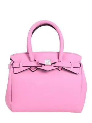 Save My Bag Handbag In Polyamide And Elastane - Pink