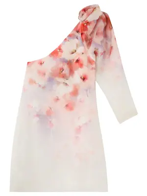 Zimmermann Crush Floral-print Mini Dress - Multi Floral