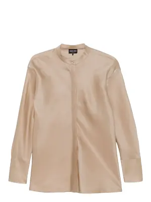 Giorgio Armani Silk Shirt - Neutrals