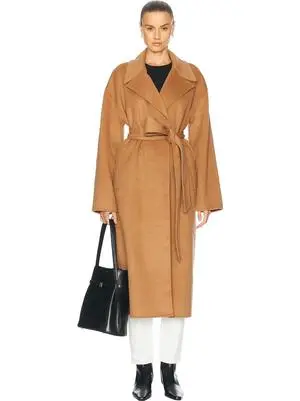 L'academie By Marianna Milly Coat - Camel