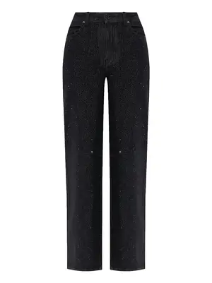 GESTUZ Zorahgz Straight Leg Jeans - Black
