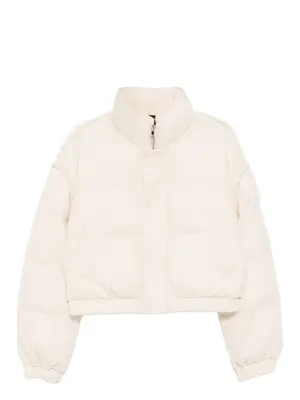 TOUT A COUP Cropped Down Jacket - Neutrals
