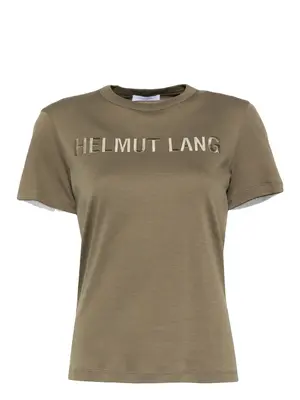 Helmut Lang Slim Logo T-shirt - Neutrals