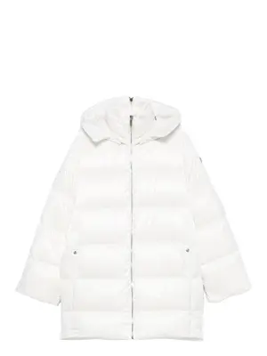 MONCLER + RICK OWENS Cyclopic Padded Coat - White