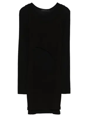 HELIOT EMIL Umbra Mini Dress - Black