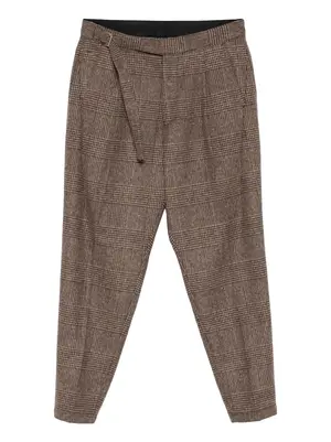 WHITE MOUNTAINEERING Glen Trousers - Brown