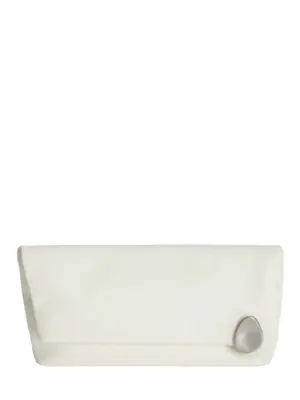 JIL SANDER Jil Sander Gemstone-Embellished Clutch