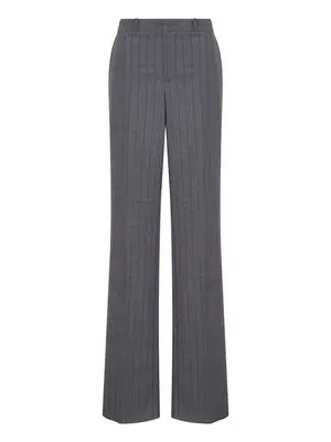 Moschino Pinstriped Trousers - Grey