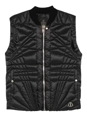 MONCLER + RICK OWENS Megapenta Flight Vest - Black