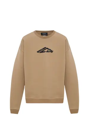 Dsquared2 Logo-print Sweatshirt - Neutrals
