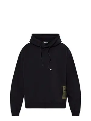 Dsquared2 Logo-patch Hoodie - Black