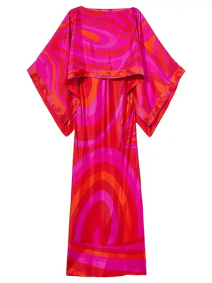 Emilio Pucci Printed Maxi Dress - Pink