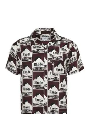RHUDE Moonlight Bordeaux Shirt