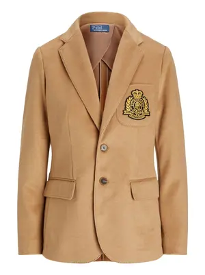 RALPH LAUREN Polo Ralph Lauren Logo-patch Blazer