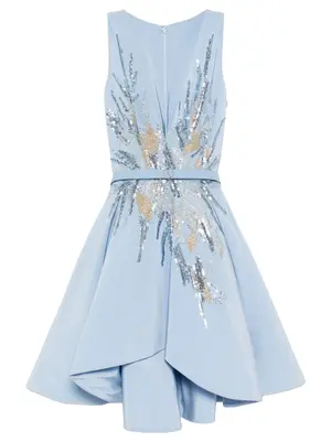 SAIID KOBEISY Embellished Dress - Blue