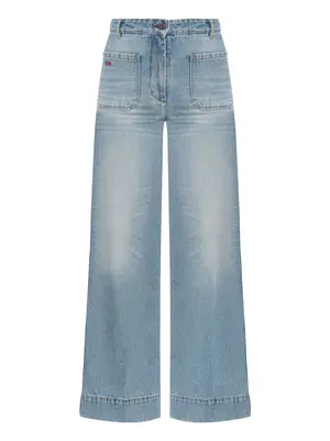 Victoria Beckham Alina Jeans - Blue