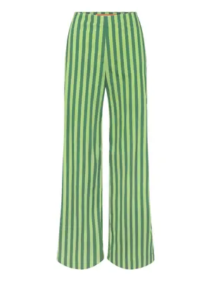 SIMONMILLER Pia Palazzo Pants - Green