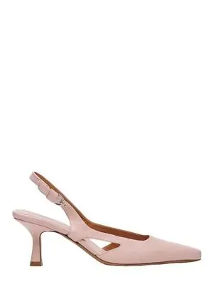 WANT Les Essentiels Want Les Essentiels Holton Leather Slingback Heels Blush