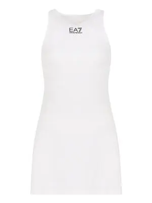 EA7 Tennis Pro Dress - White