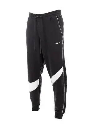 Nike Swoosh Fleece Sweatpants - Black