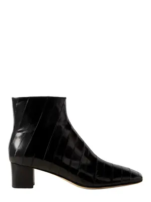 Legres 83 Eel Ankle Boots - Black