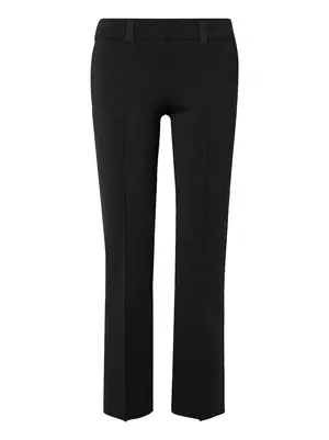 HIGH SPORT Nsfw Jules Checked Slim-leg Pants - Black
