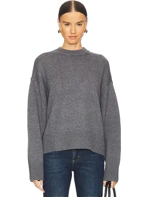 L'academie By Marianna Sonora Sweater - Dark Heather Grey