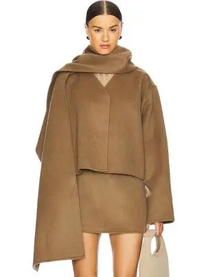 L'academie L'Academie Milly Wool Jacket Olive