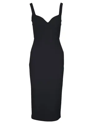 Veronica Beard Sleeveless Midi Dress - Black