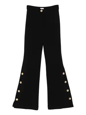 Patou Flared Trousers - Black