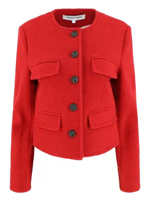 Veronica Beard Leslie Jacket - Red