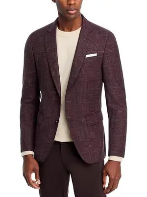 BOSS Hutson Slim-fit Sport Coat - Open Red