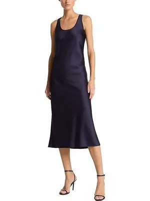 Michael Kors Satin Slip Dress - Maritime