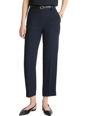 Vince Mid-rise Tapered Trousers - Coastal Blue