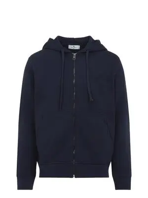 Etro Zipped Hoodie Sweatshirt - Blue