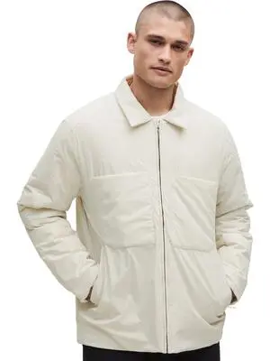 Lululemon Insulated Utility Shirt Jacket - Bone