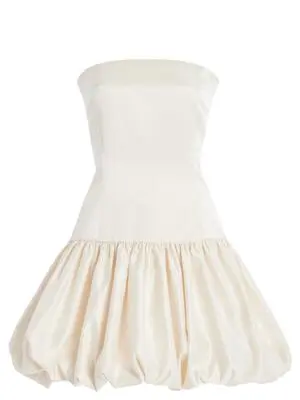 MARLIES GRACE Grace Satin Dress - White