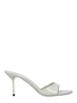 Paris Texas Patent Leather Lidia 70 Mules Grey