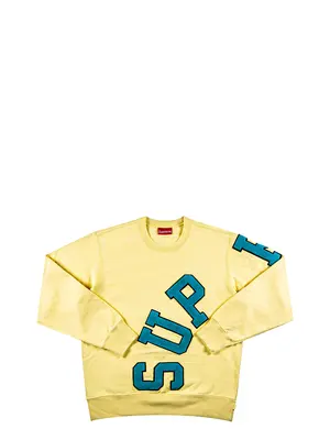 Supreme Supreme Big Arc Crewneck Yellow