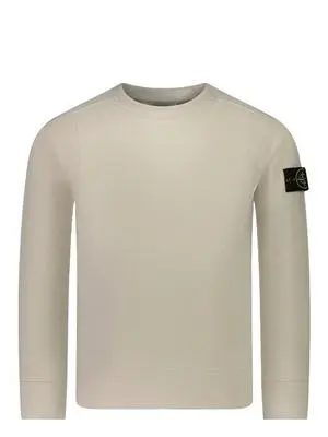 Stone Island Knitted Crewneck Sweatshirt - Beige