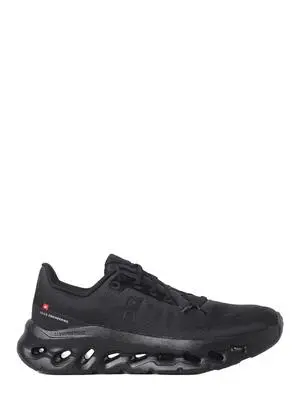 On Cloudtilt Mesh Lace-up Sneakers - Black