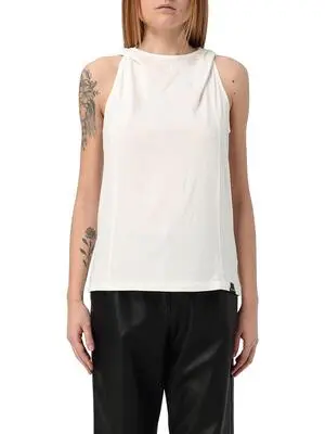 COURREGES Sleeveless Top With Hood - White