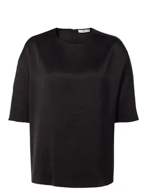 Vince Satin T-shirt - Black