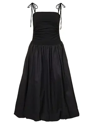 AMY LYNN Alexa Spaghetti-strap Maxi Dress - Black