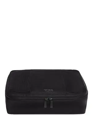 Tumi Medium Logo-embroidered Woven Packing Cube - Black